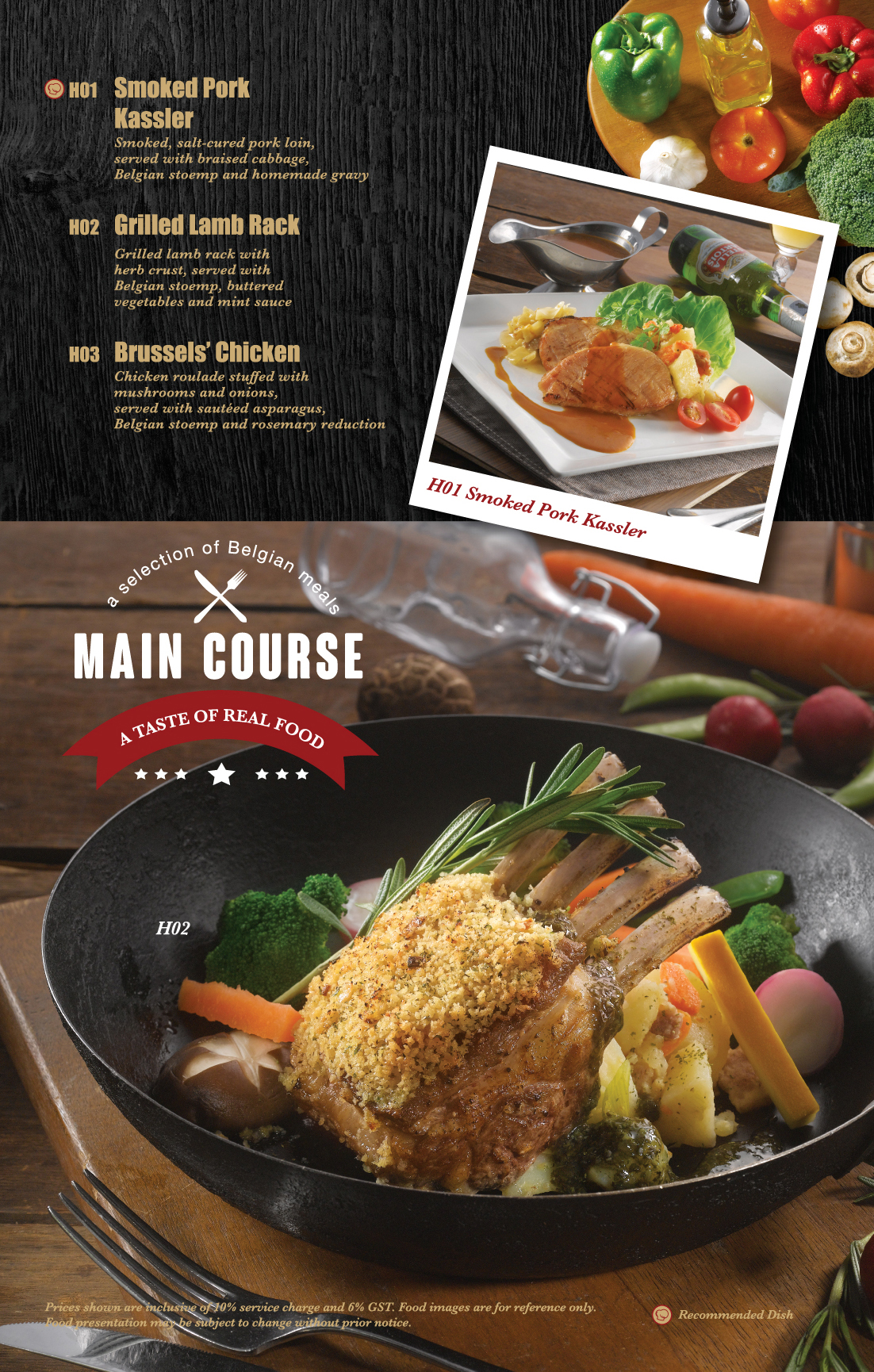 Western Food Belgian Meals Belgian Cuisine Restaurant KL Brussels